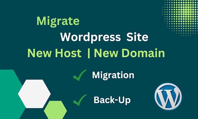 Transfer, migrate wordpress website to new host or domain by Haiqa_dev | Fiverr