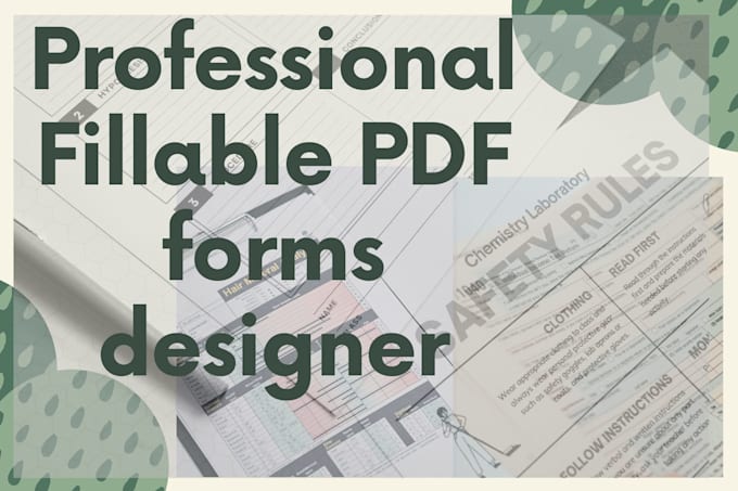 Create fillable pdf forms by Abbymonticalbo | Fiverr Create fillable pdf forms by Abbymonticalbo | Fiverr