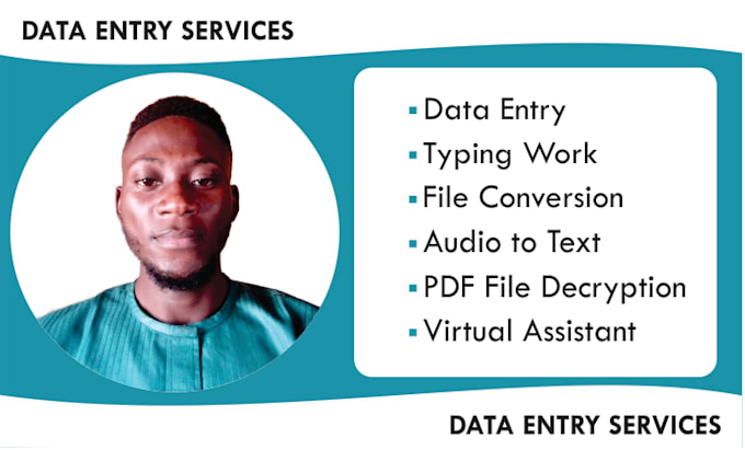 Do data entry services, copy and pasting, file conversion by Philrhod ...