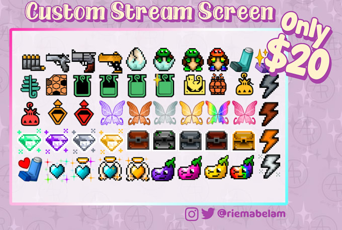 Custom badges for twitch by Riemabelam | Fiverr