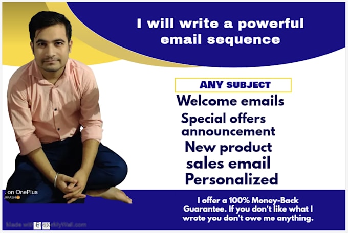 Write a powerful email sequence by Minimumcost | Fiverr