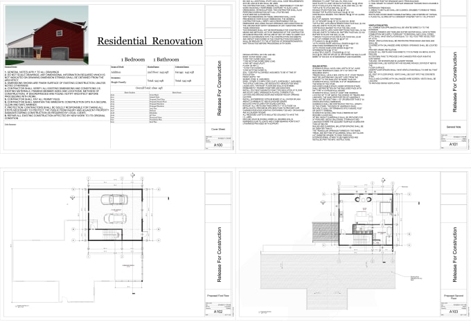 Provide usa construction drawings for city permit approval by Permit ...