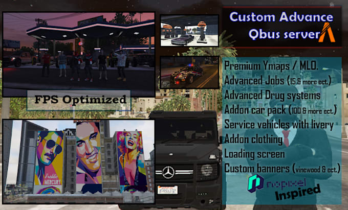 Fix or create an advanced fivem server premium scripts by Typhon_supay | Fiverr