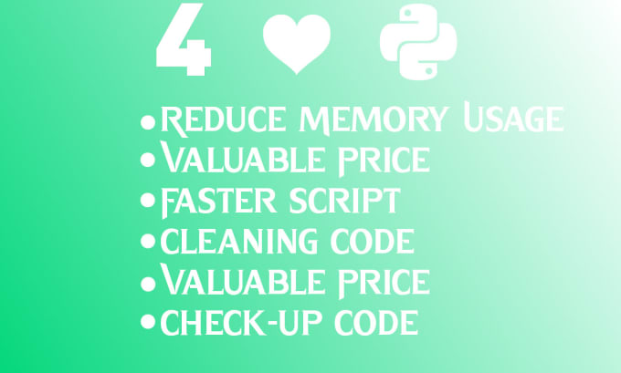 Optimize your python code by Efpyctr | Fiverr