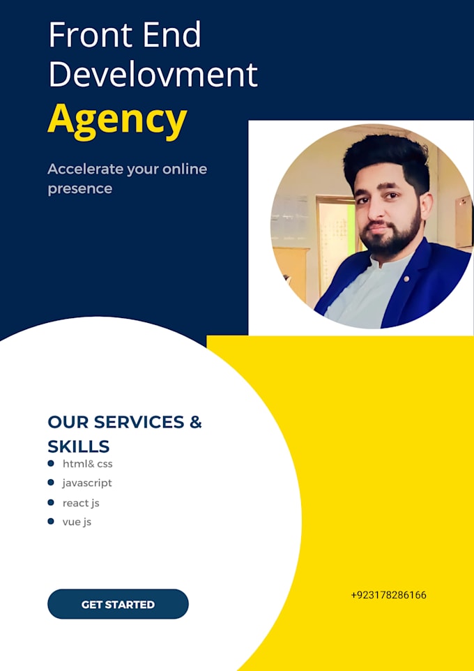 Do front end web development in react js and vue js by Azeem166 | Fiverr