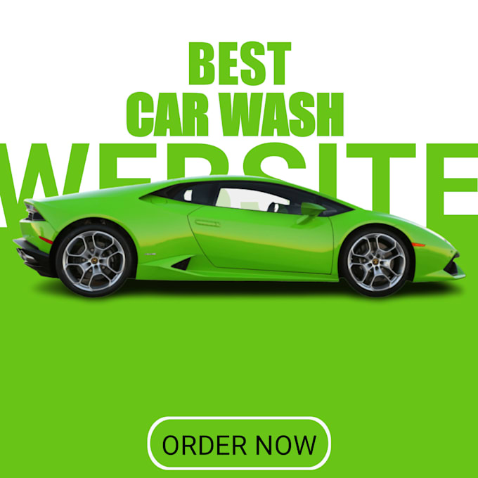 Create a car detailing,car wash site car booking site,car rental site by Holly_ade_web | Fiverr