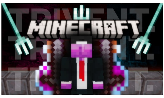 Make you a minecraft thumbnail smp, minigame etc by Trivent2_ | Fiverr