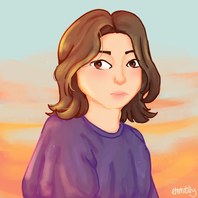 Draw a anime style profile picture, avatar, portrait by Eternitilly ...