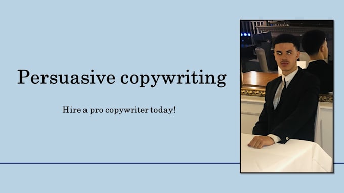 Power your brand with persuasive copy, hire a pro copywriter today by Kdixon_ | Fiverr