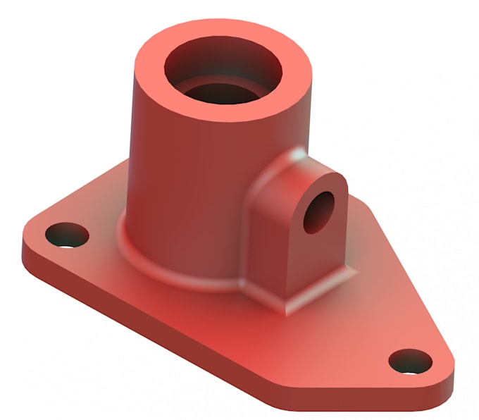 Single and simple part 3d modeling by Avikarya | Fiverr