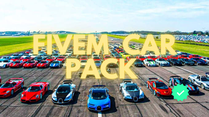 Give you a full server car pack for your fivem server by Fivemseller ...