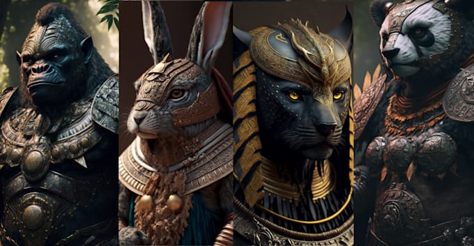 Animal character design and concept art for you by Muhammadsaud569 | Fiverr