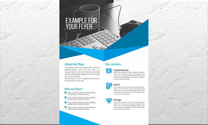 Create a flyer for you by Luc789 | Fiverr