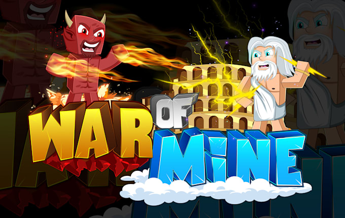 Create custom minecraft logo and icon for your server by Creative ...