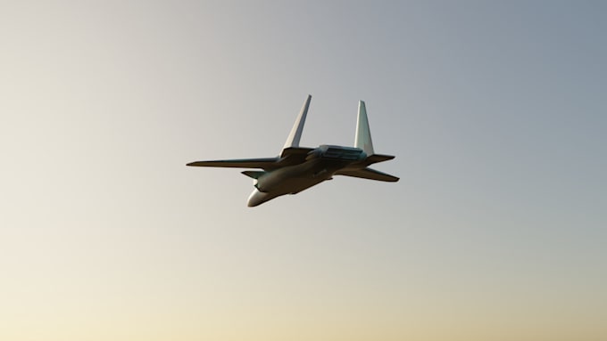 Create high quality 3d aircraft models and renders by Shadowfilip | Fiverr