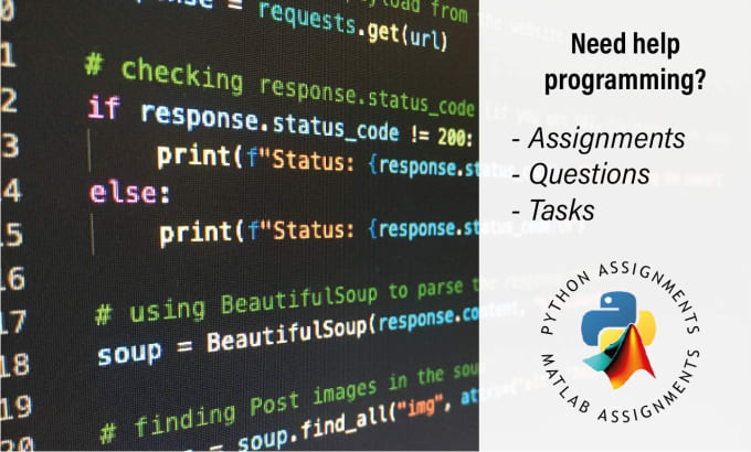 Do Python And Matlab Programming Assignments By Japharel Fiverr