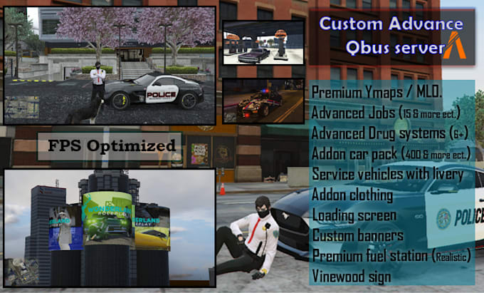 Create a premium fivem server by Typhon_supay | Fiverr