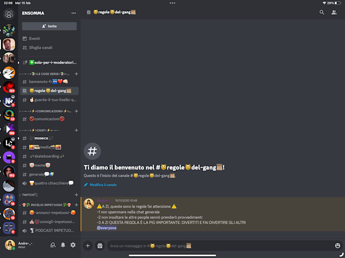 Make for you a beautiful discord server by Andreafaletra | Fiverr