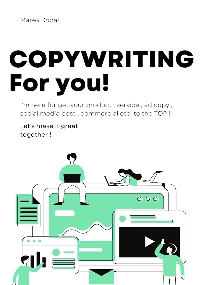 Make it to the top with my copywriting by Marekkop | Fiverr