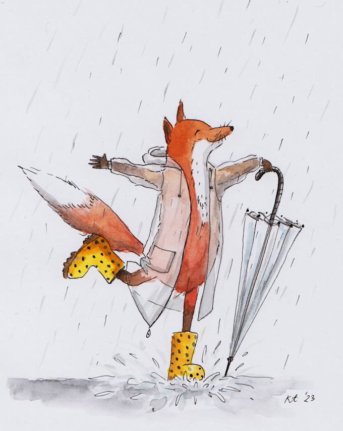 Make a funny character illustration by Kasiaterczyska | Fiverr