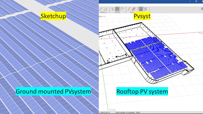 Design a solar system with a detailed 3d pvsyst report by Hrishiradkar | Fiverr