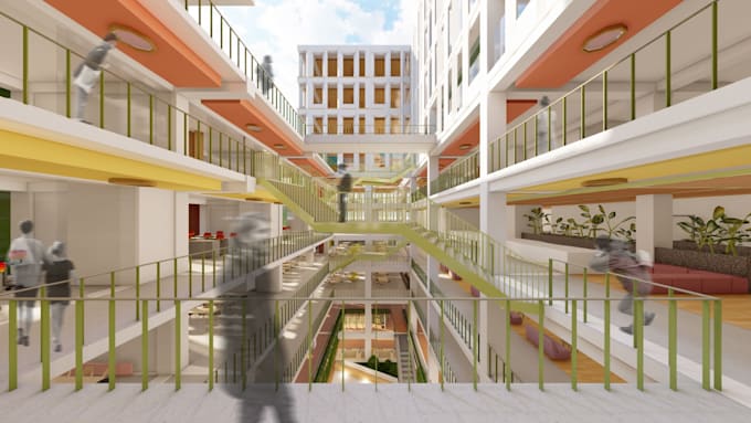 Design a 3d model of a project from scratch by Dyc_arquitectos | Fiverr