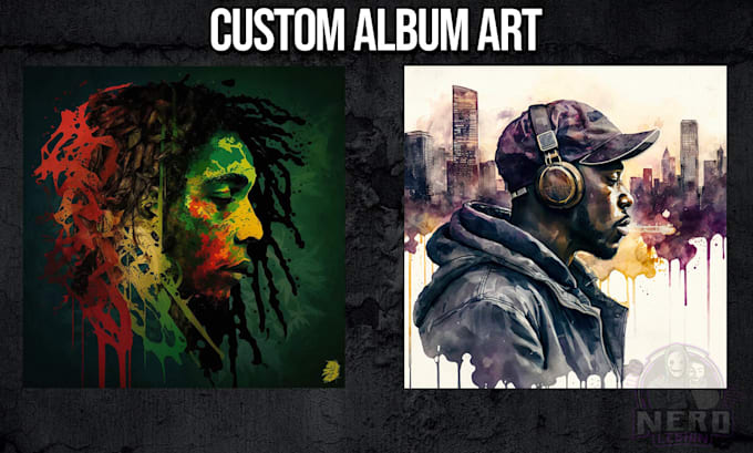 Create amazing custom album art for you using ai by Nerd_legion | Fiverr