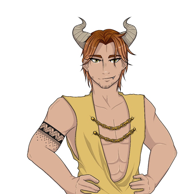 Create unique character art for you by Lukabean | Fiverr