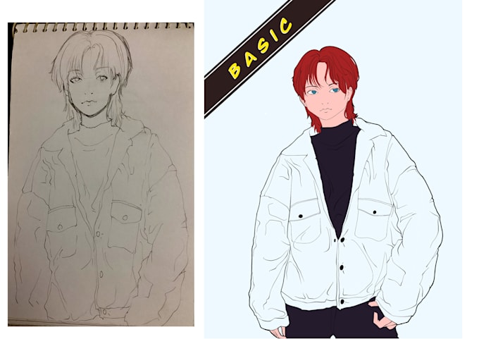 Convert hand drawn sketches into awesome digital art by Paintingdash ...