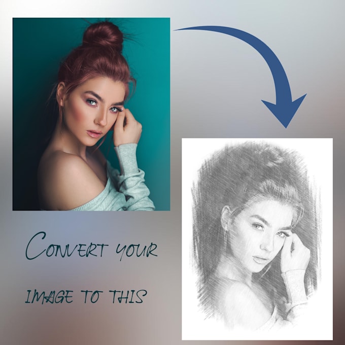 Create high quality pencil sketch for your image by Jazz_arts | Fiverr