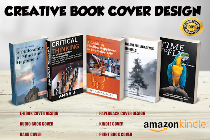 Design creative professional book cover or ebook cover by Amnaliaqat181 ...