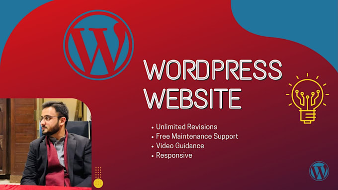 Build professional wordpress website, redesign by Malikzzz | Fiverr