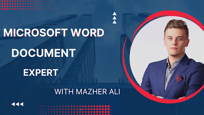 Create and design microsoft word documents by Mazherrajput | Fiverr