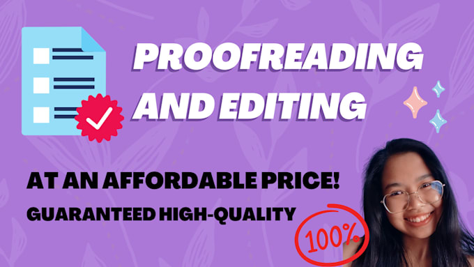 Carefully proofread and edit your english document by Bretanatmb | Fiverr