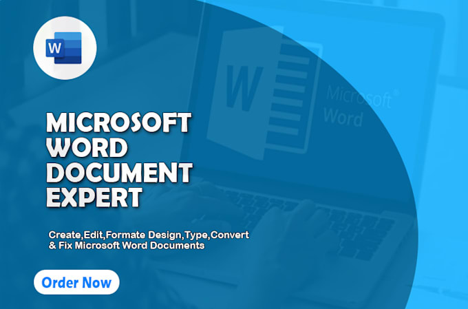 Create, edit, format, design microsoft word documents by Ahmaddost | Fiverr