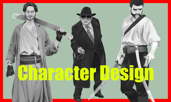 Create Character Designs For Games Movies Books By Mariccu71 Fiverr 