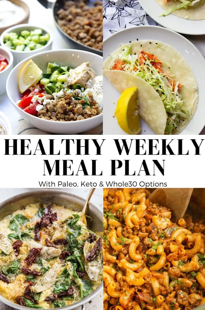 Give you a 4 week clean eating meal plan including recipes by Fittygalz ...