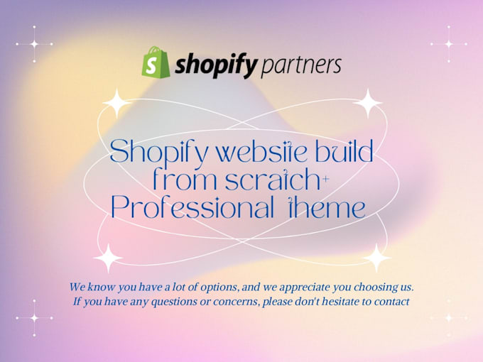 Build a shopify website from scratch as shopify partner by Nataliaederh | Fiverr