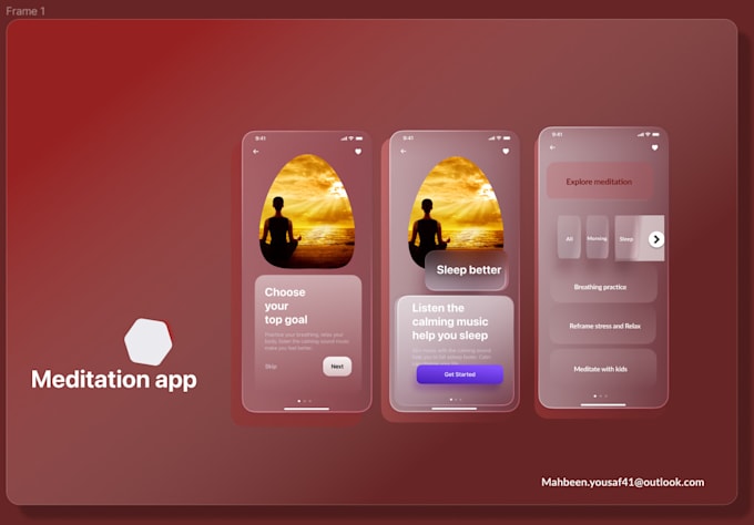 Do mobile app ui design or any ui ux design in figma by Mahbeen | Fiverr
