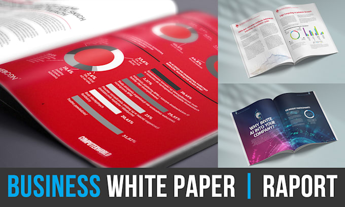 Design professional business white paper by Niokoba | Fiverr