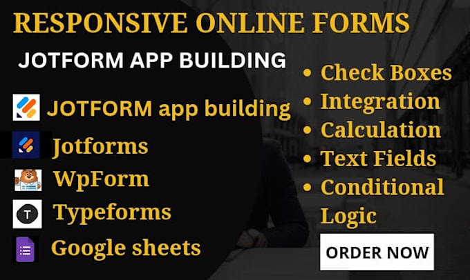 Create jotforms app,online forms,surveys,typeform by Zobiaramzan66 | Fiverr Create jotforms app,online forms,surveys,typeform by Zobiaramzan66 | Fiverr