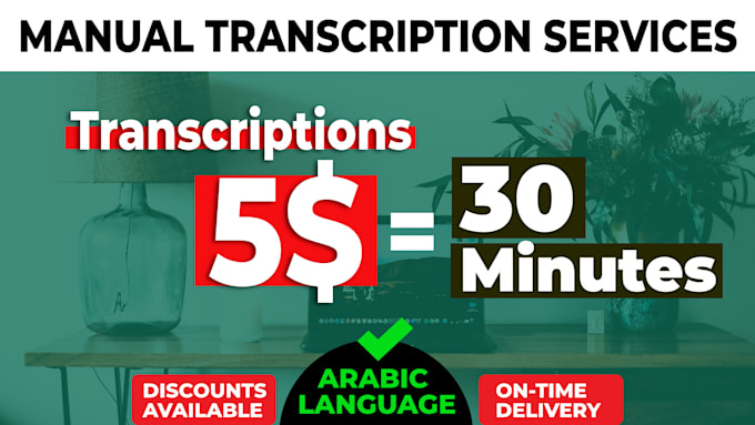 Provide accurate transcripts for video and audio files by Jameldesigns ...