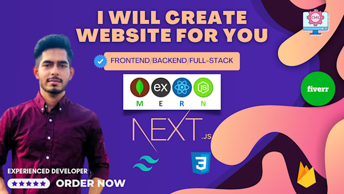 Be your frontend, backend or full stack developer by Prince_codemon | Fiverr