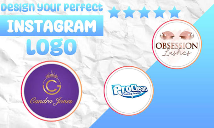 Design a custom instagram logo by Adamskinner842 | Fiverr