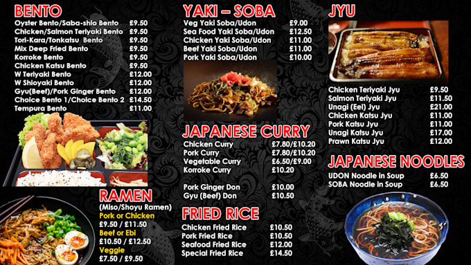 Design a digital screen menu for your cafe, bar, or restaurant by ...