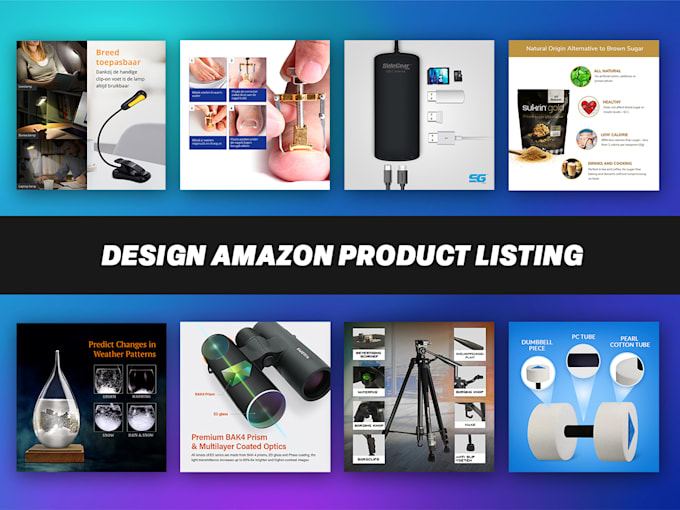 Create high converting amazon product listings ebc by Bcviana | Fiverr