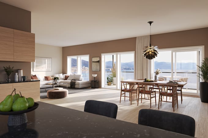 Create photorealistic interior design 3d renderings by Huyle8918 | Fiverr