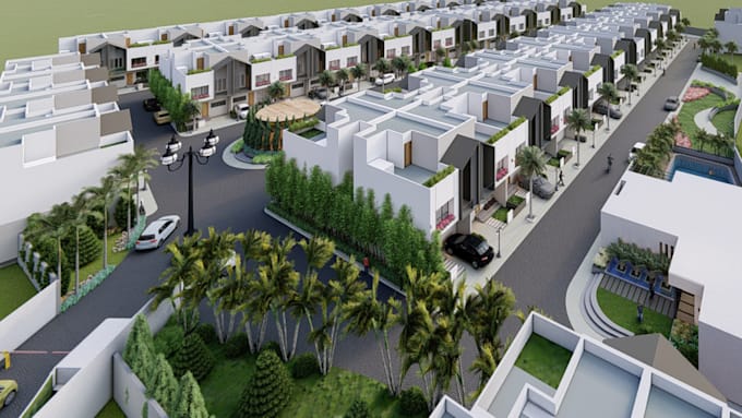 Provide realistic 3d renders and 2d plans by Ishan_ahluwalia | Fiverr