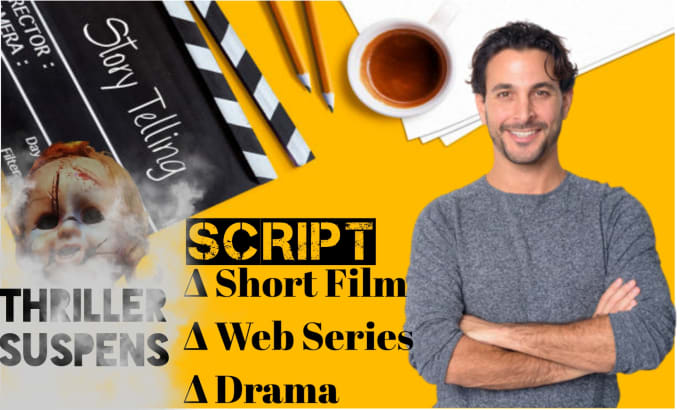 Write a script for your short film, web series, drama by Biplob120 | Fiverr