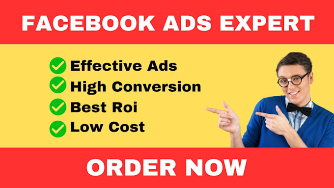 Be your facebook ads campaign and instagram ads expert for ecommerce by ...